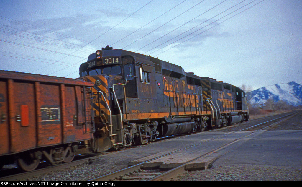 DRGW 3096,EARLY SPRING,1994.